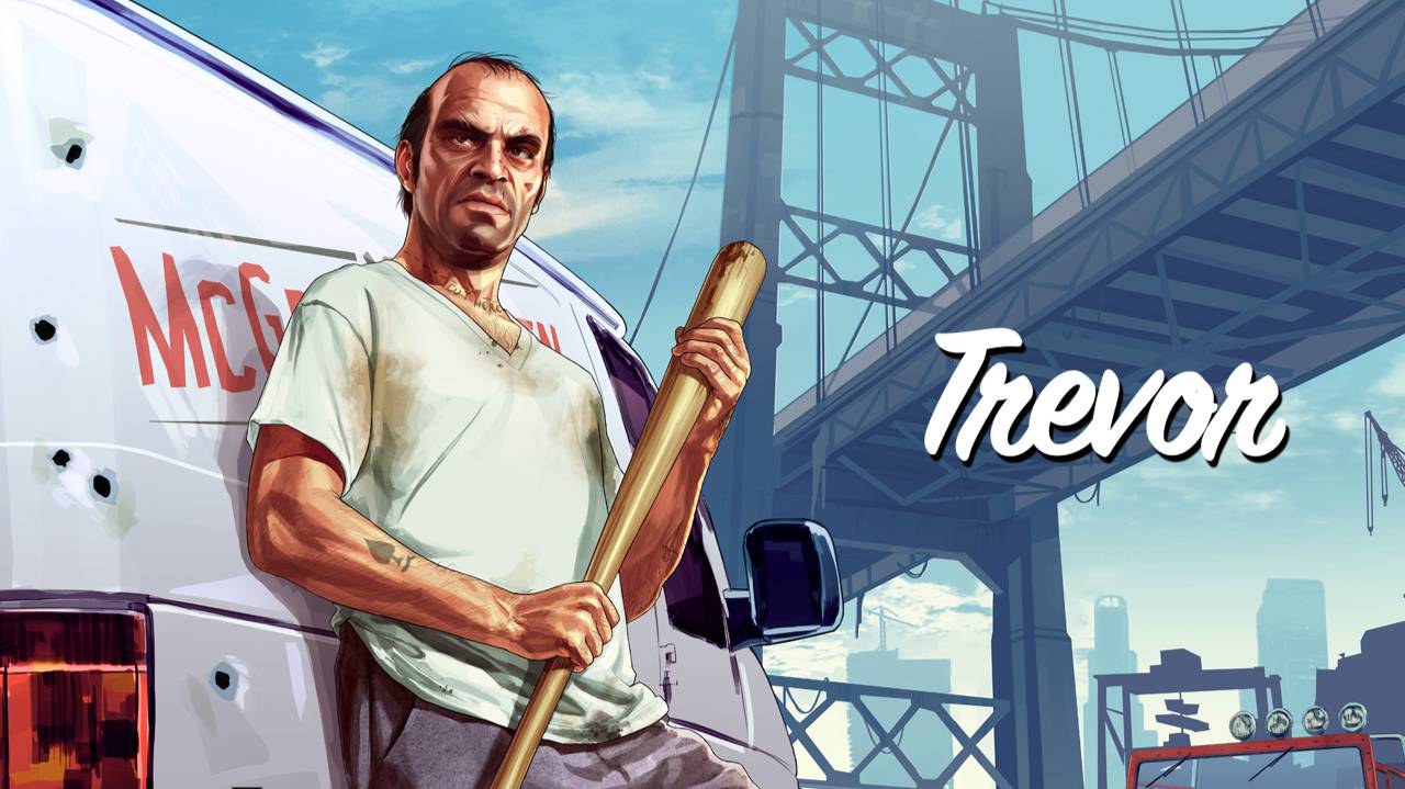 GTA5_2024.ТРЕВОР ШУМИТ У СИДЖЕЯ НА РАЙОНЕ