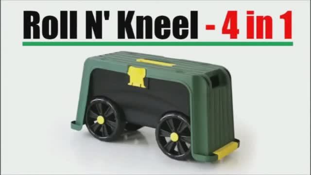 Разборная садовая тележка Roll N Kneel 4in1