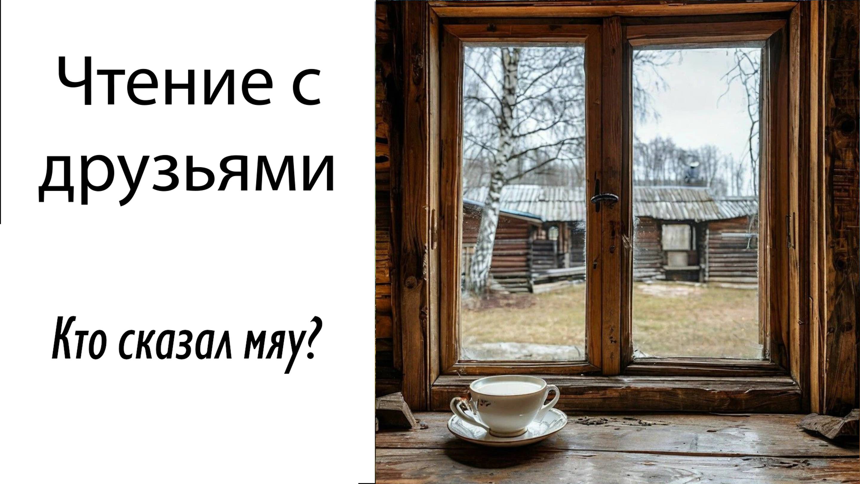 2.2 Кто сказал мяу