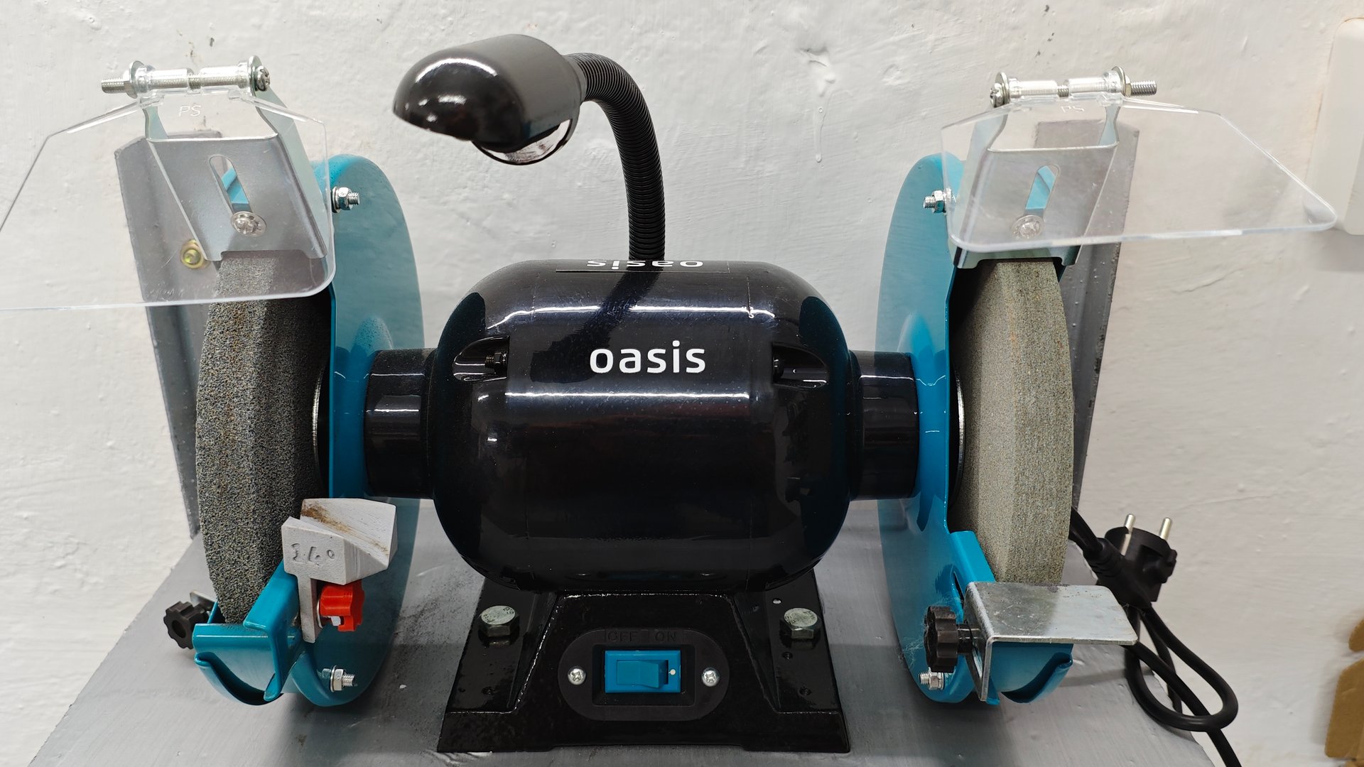 Небольшой обзор заточного станка Oasis zs-40L(j)