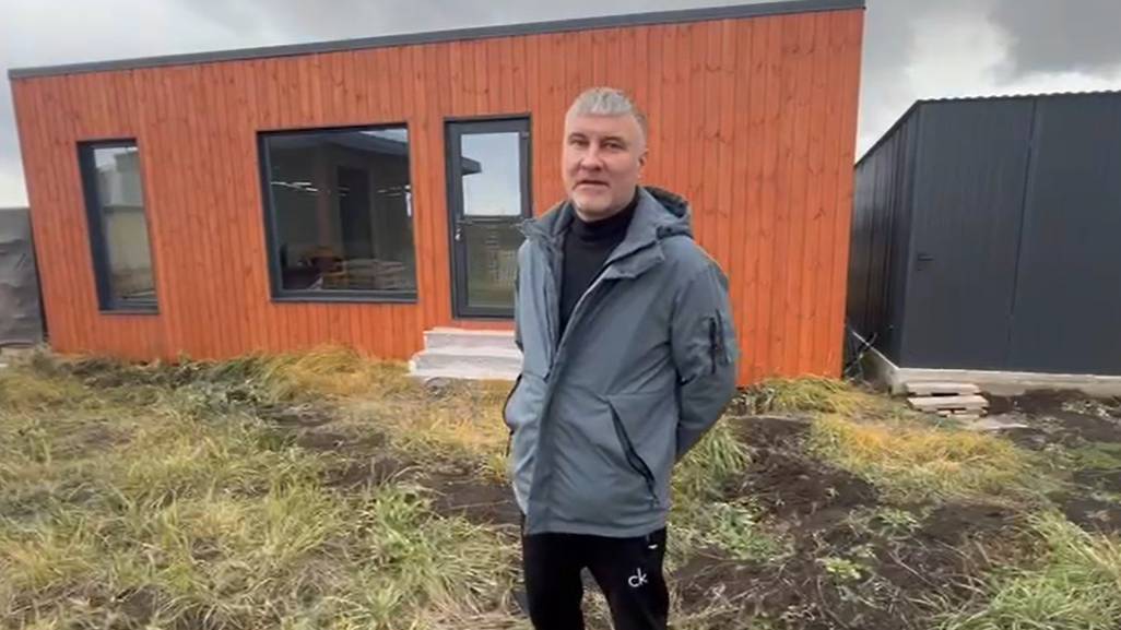 Отзыв заказчика. Гостевой дом 4х10 м.