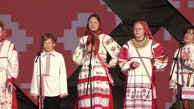 Трансляция Всероссийской детской Фольклориады 2024