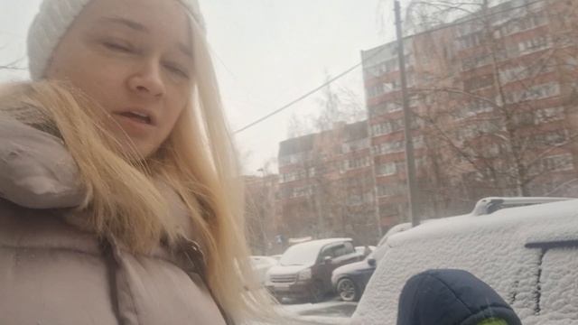 23 ноября нас заметает снег