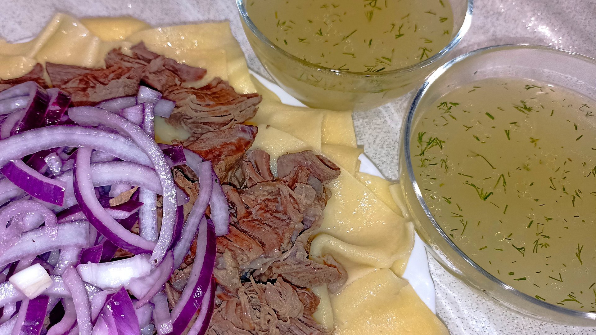 Бешбармак. Блюдо казахской кухни