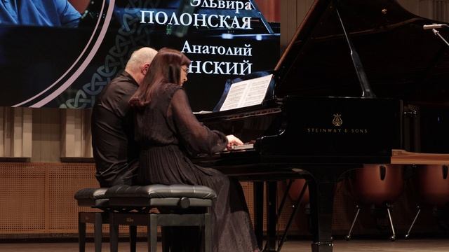 И.Н. Гуммель Соната Es-dur - Эльвира Полонская и Анатолий Полонский