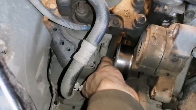 Honda  Edix _K20A' Гул Подшипников Приводного Ремня....