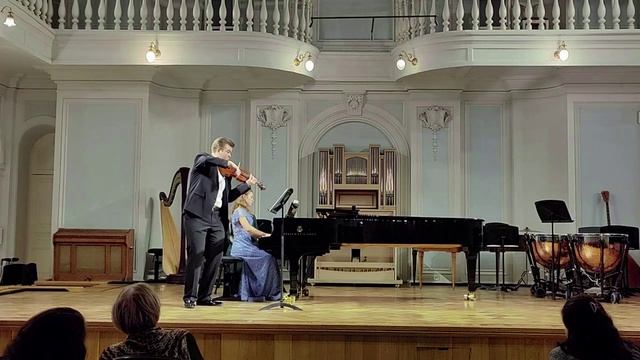 Ф. Шуберт. Соната для скрипки и фортепиано соль минор D 408 - Антоний Волков, София Душина