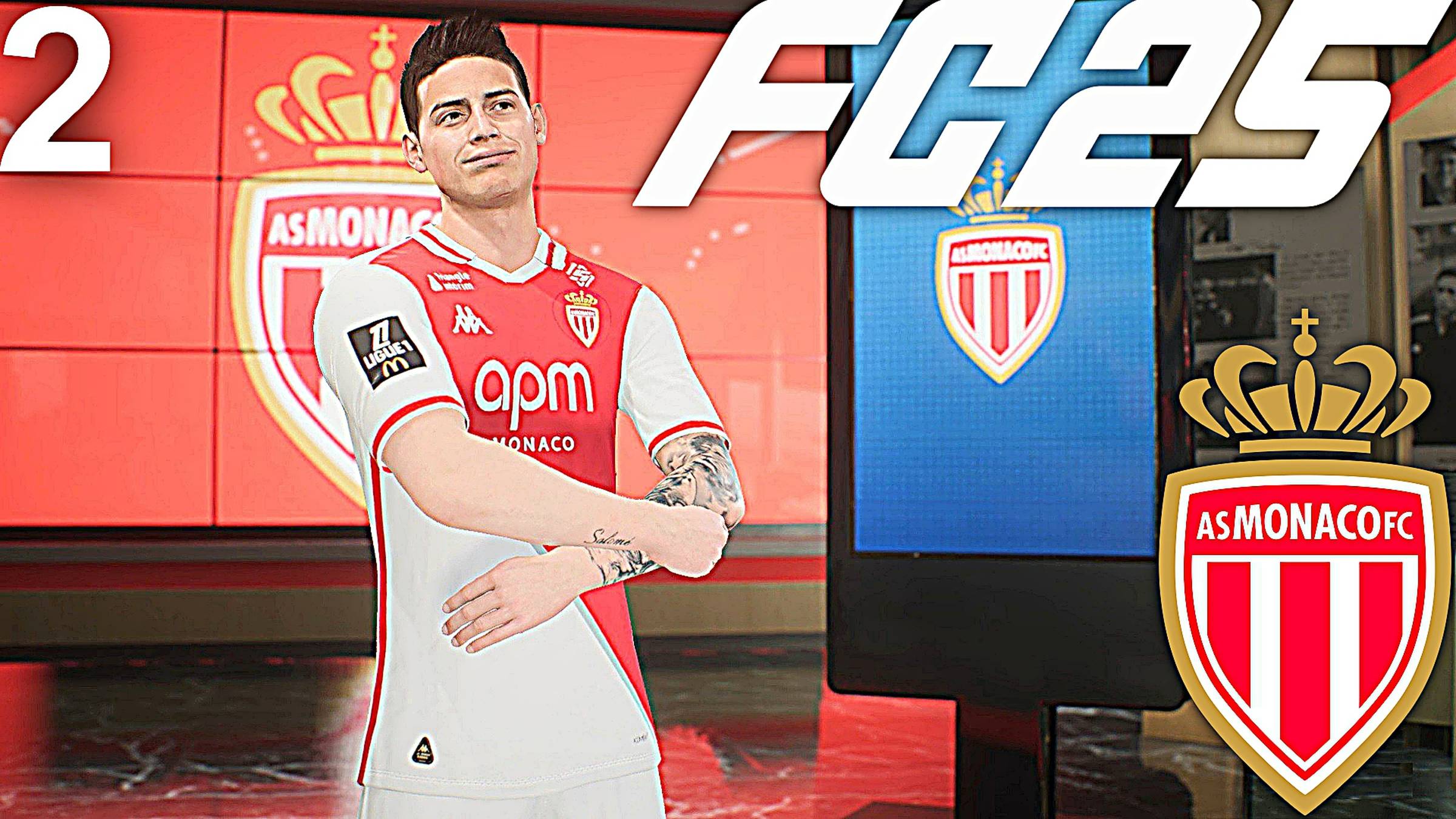 FC 25 КАРЬЕРА ЗА МОНАКО #2 - ХАМЕС РОДРИГЕС ВЕРНУЛСЯ В МОНАКО и БЕЗУМНАЯ ЗАРУБА С ПСЖ!!!