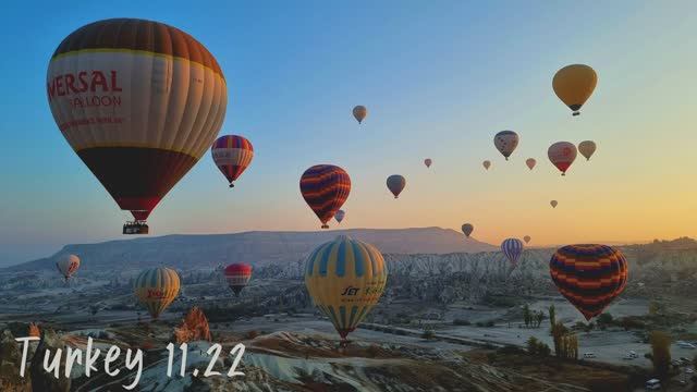 Выходные и парапланы в Турции, Алания+Кападокия, ноябрь 2022 (Turkey, november 2022)