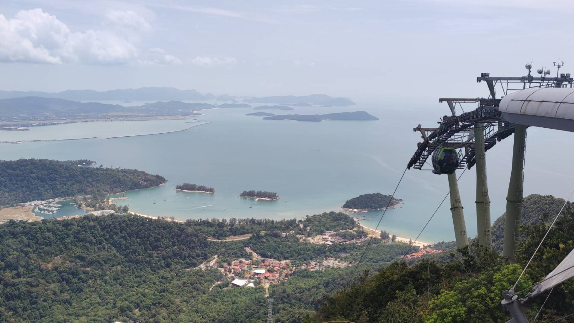 #7_Малайзия 2024. Аренда авто на Лангкави. Канатная дорога Sky Bridge, водопады, 7 колодцев.