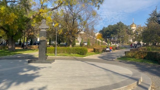 после сув на каменный фонтан/прогулка по Пятигорску/санаторий Горячий ключ 1.11.2024