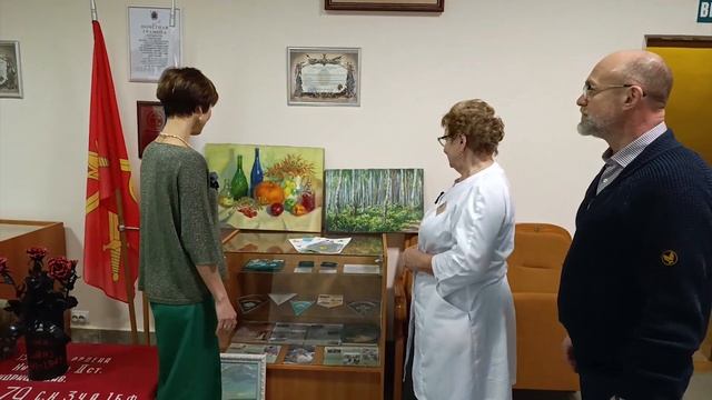 Художники в госпитале. Калачёвы