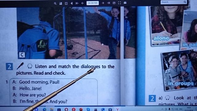 5 класс Англ. В фокусе стр. 32 Диалоги общения