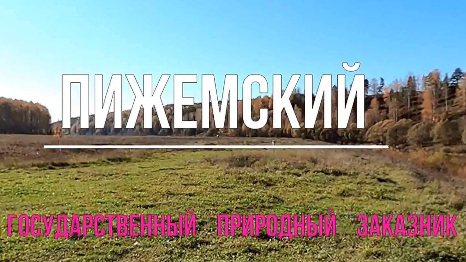 Природный заказник Пижемский. Советский район. Вятка.