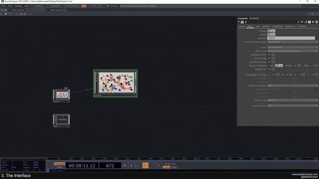 03 – The Interface – TouchDesigner Beginner Course