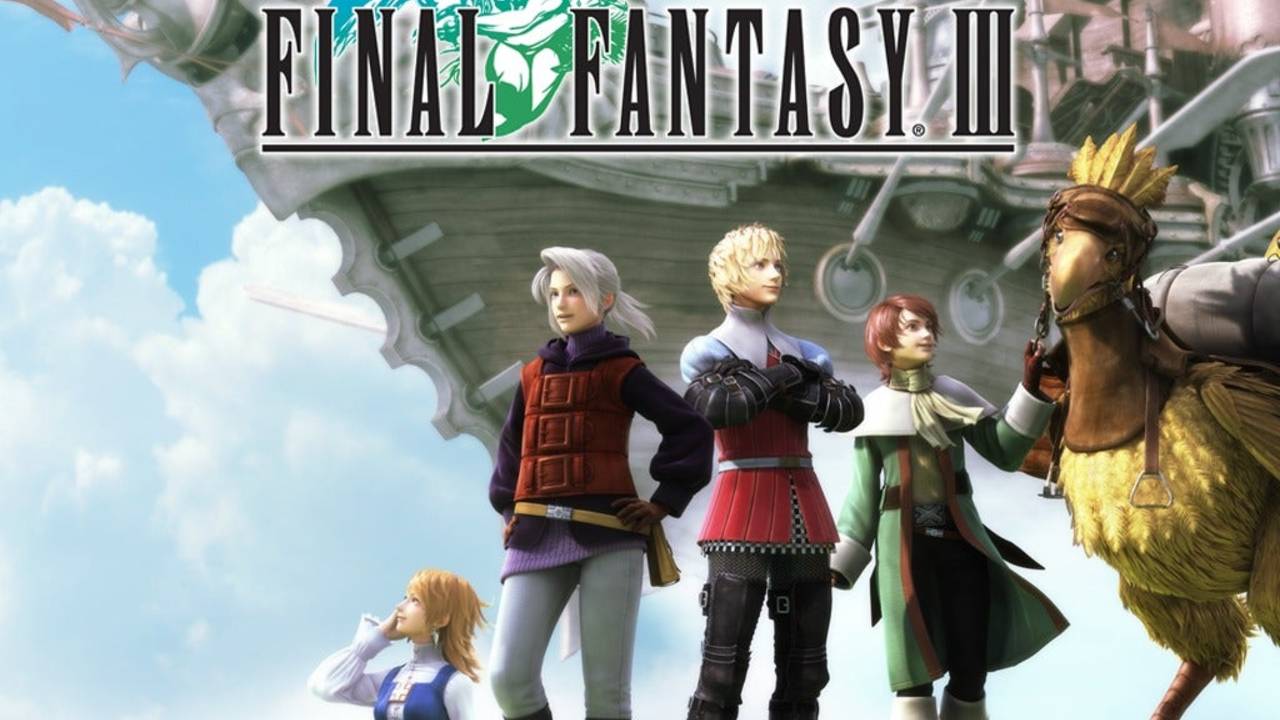 Final Fantasy 3 (2014). Прогулка по континенту (без комментариев) Di