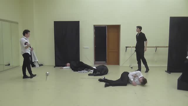 Фехтовальный этюд «Расплата»