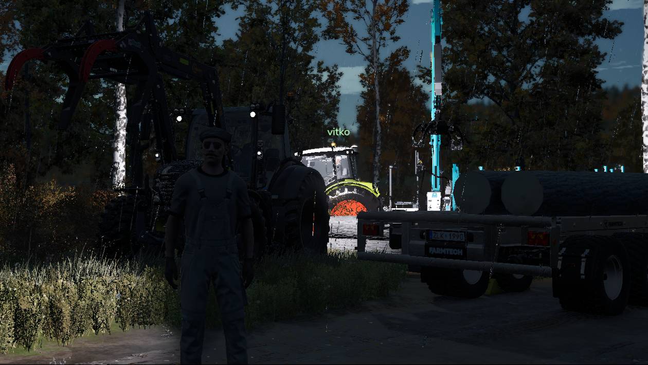 Farming Simulator 25 СЕТЕВАЯ, КУЛЬТИВАЦИЯ И ПЕРЕВОЗКА ДРЕВЕСИНЫ!