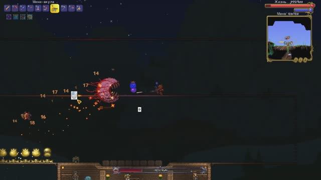 прохожу террарию часть 1.