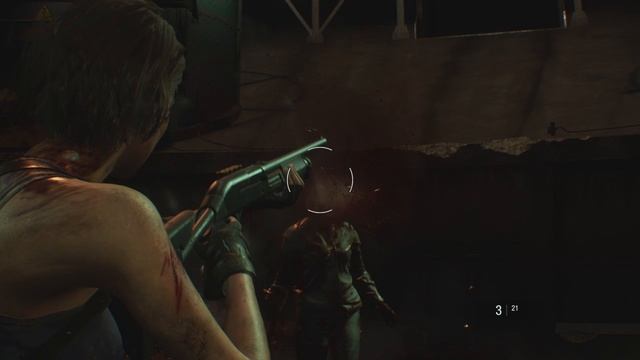 Resident Evil 3 Remake (Хардкор) - Немезис, форма два