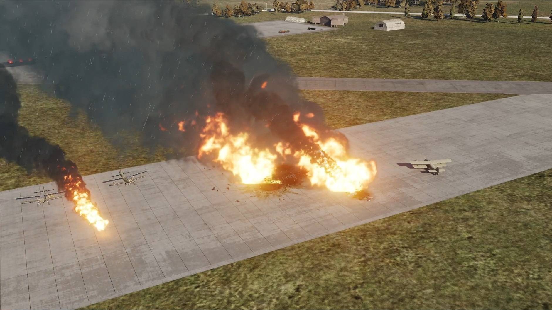 А-50 упал прямо на голову. Сервер "Превентивный удар"