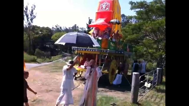 Мукунда Госвами: речь перед началом Ратха-ятры - 13 января 2013 - Нью-Говардхана - Австралия