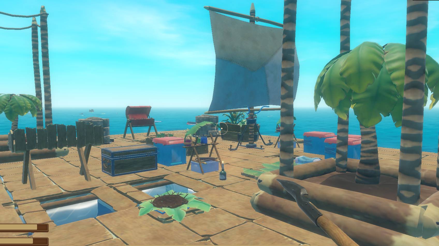 Raft №4 - Лутаем огромный остров!