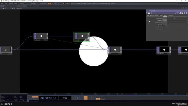 TouchDesigner Beginner от электронавта