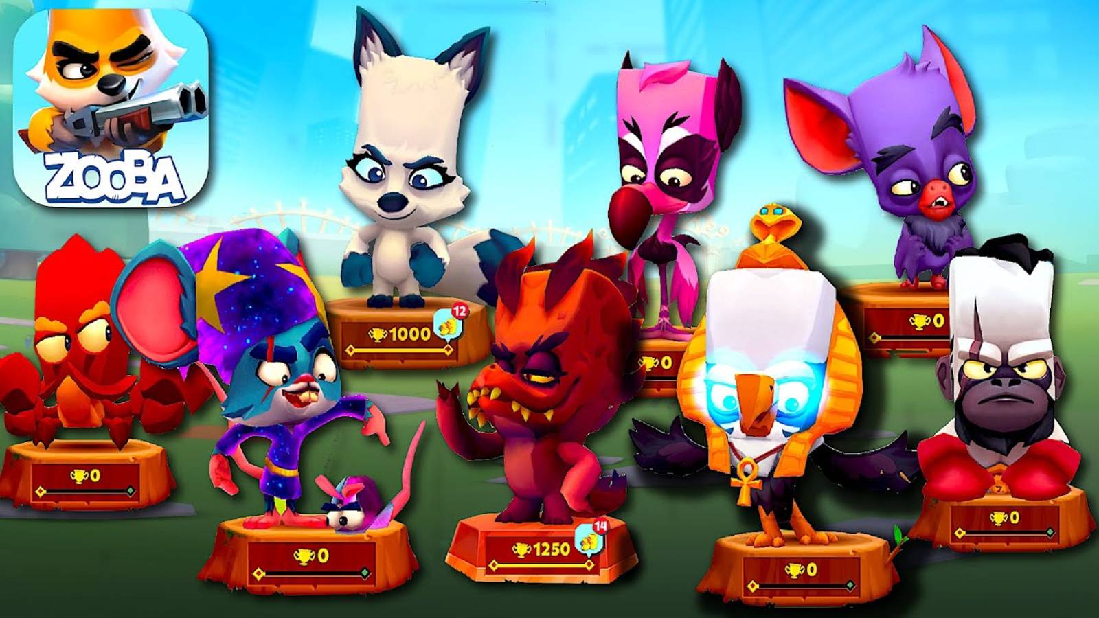 Zooba 2 - ПАОЛО. Играем на сложном. Интересная игра на телефон.