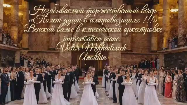 Венский ВАЛЬС «Незабываемый торжественный вечер» ИМПРОВИЗАЦИЯ композитор Виктор Анохин #anokhinpiano