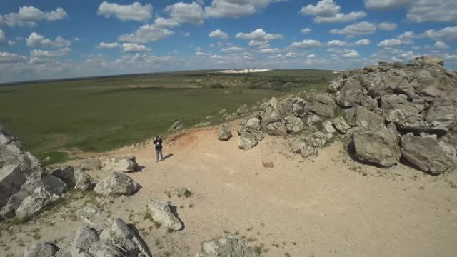 Камышинские горы Уши - останки древнего вулкана