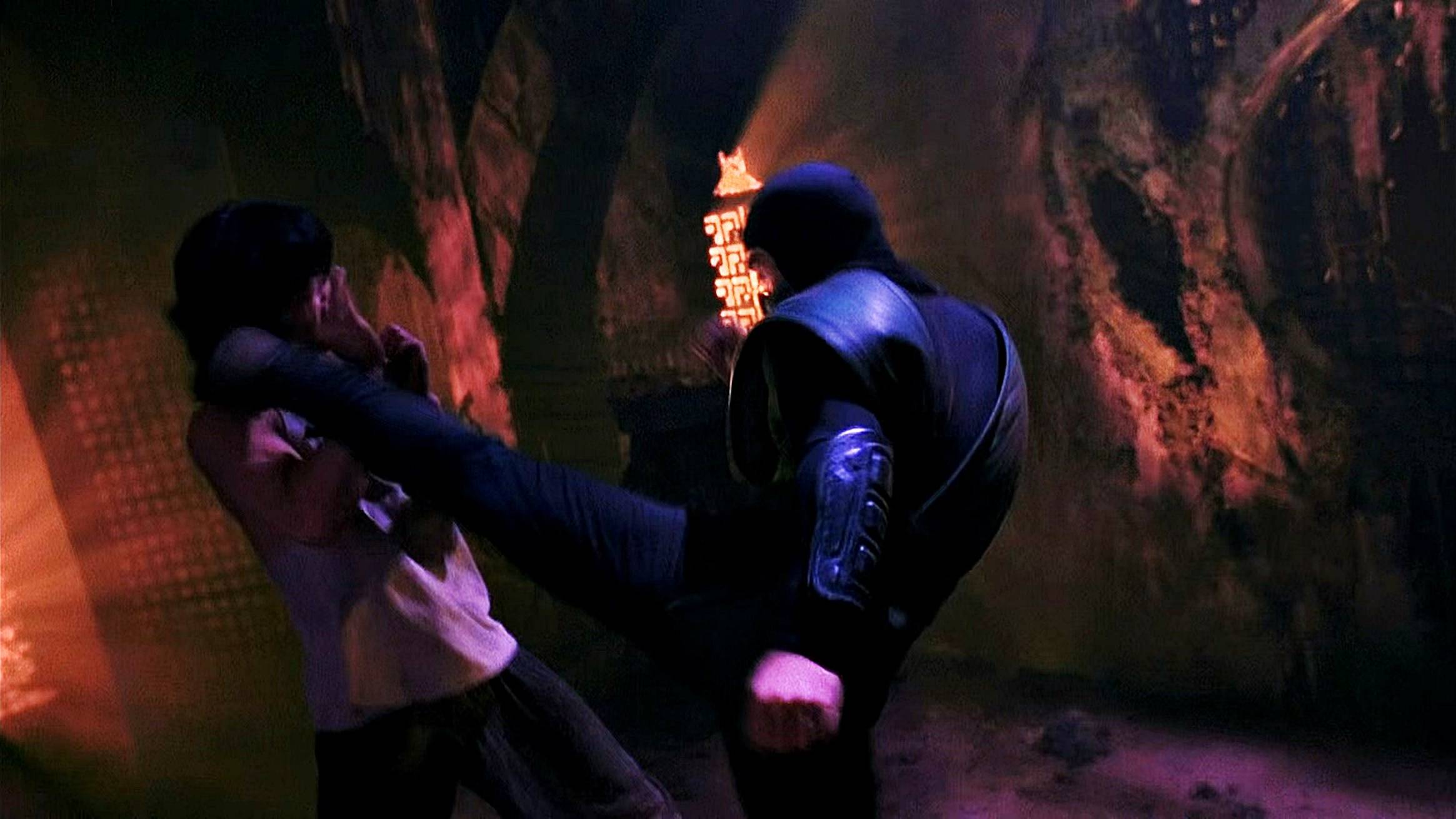 Лю Кан против Рептилии (Смертельная битва / Mortal Kombat, 1995) Фрагмент