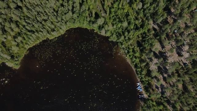 Река Кереть, отличная стоянка на оз. Кривое