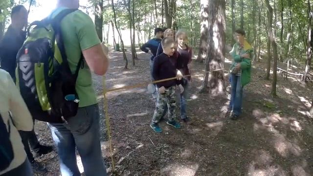 Школа 1811 Класс 5 "Е" Лесные игры