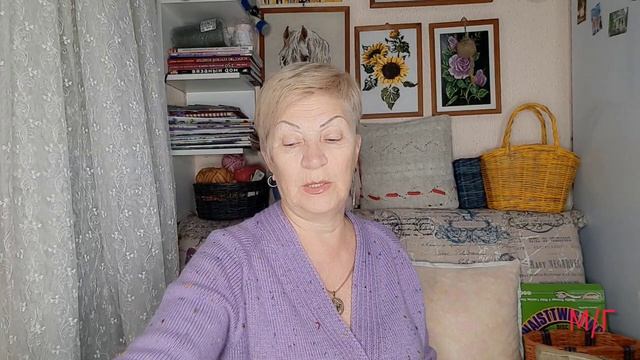 Недельный отчёт. Джемпер. лилии.