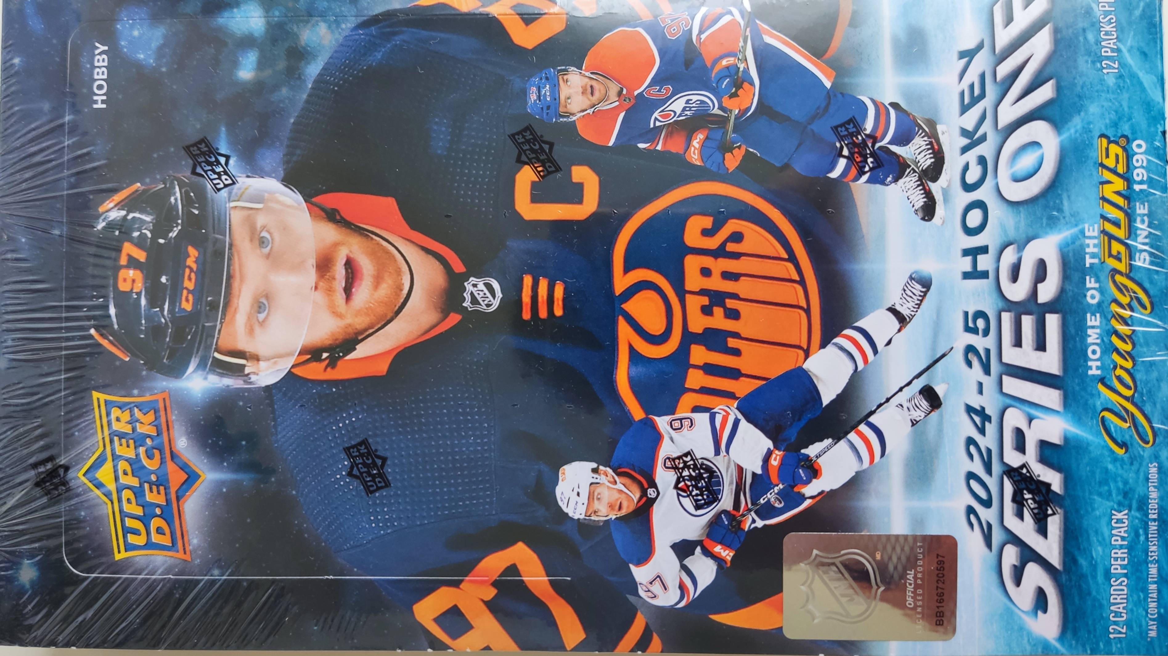 Брейк 2024/25 Upper Deck Series 1 Hockey Hobby Box # 9.mp4