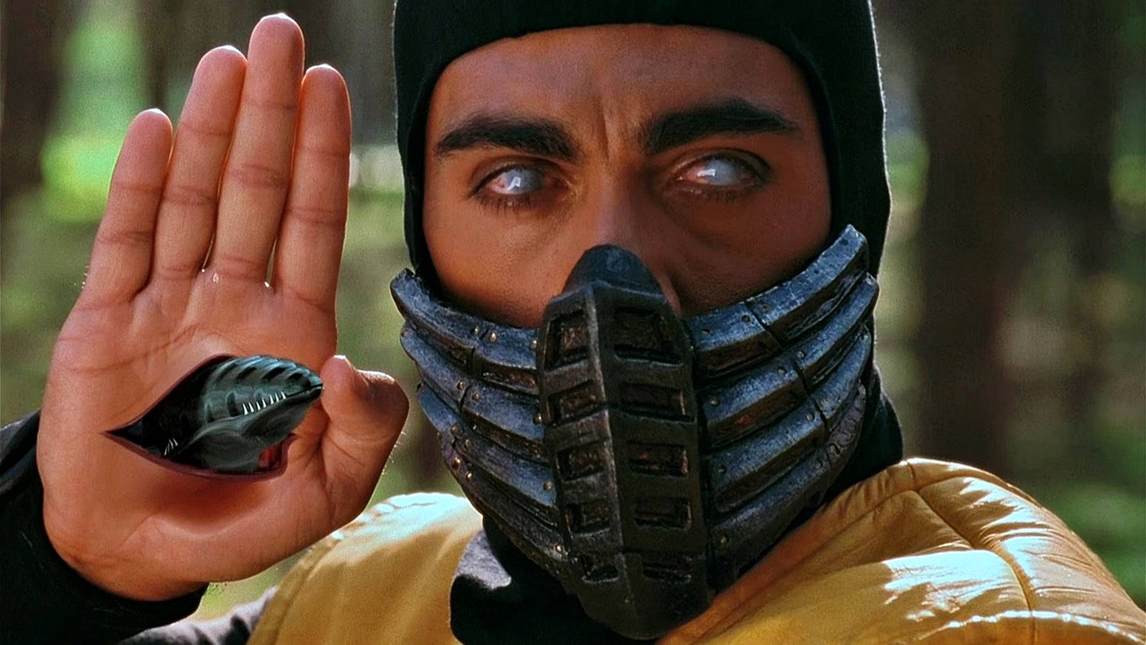 Джонни Кейдж против Скорпиона (Смертельная битва / Mortal Kombat, 1995) Фрагмент