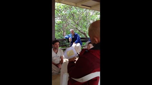 Встреча Мукунды Госвами с вуферами - сентябрь 2012 - Нью-Говардхана - Австралия