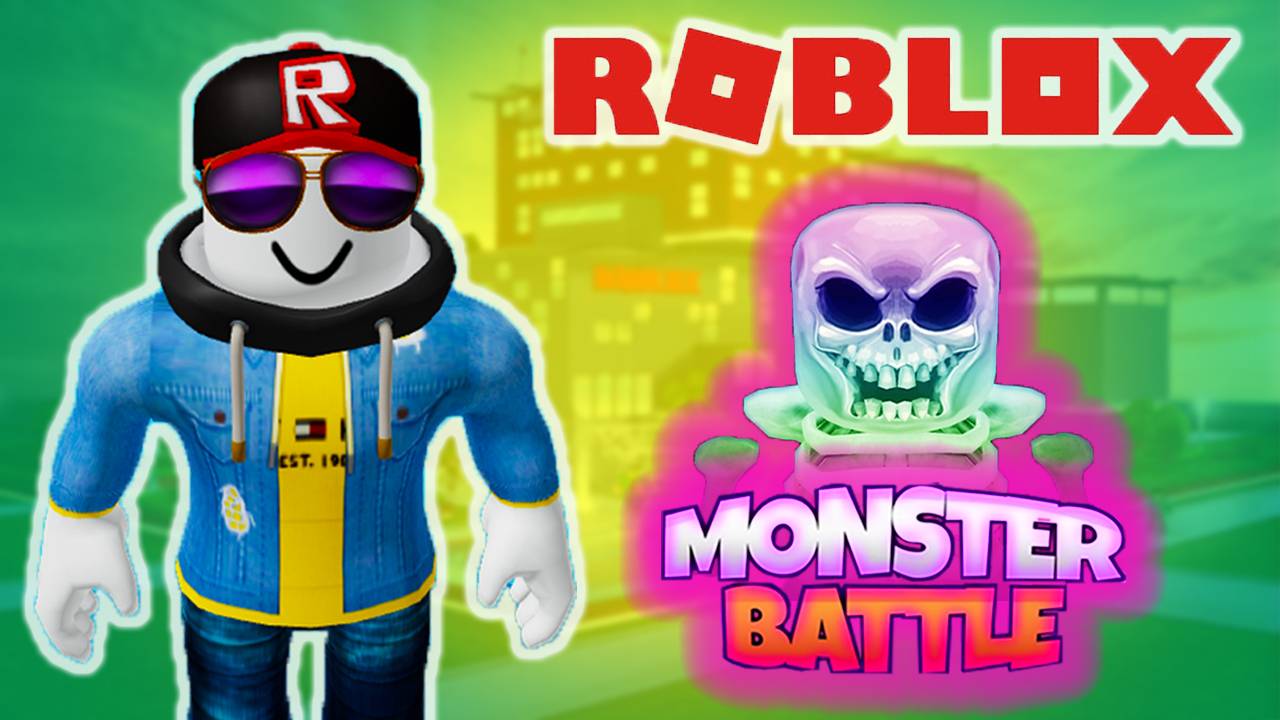 Роблокс Битва Монстров / СРАЖЕНИЕ C МОНСТРАМИ ЗА ВЫЖИВАНИЕ / Roblox