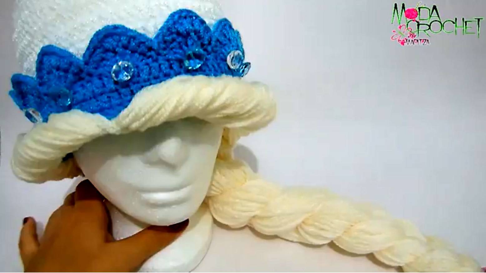 Шапка-парик для Элизы из Холодного сердца