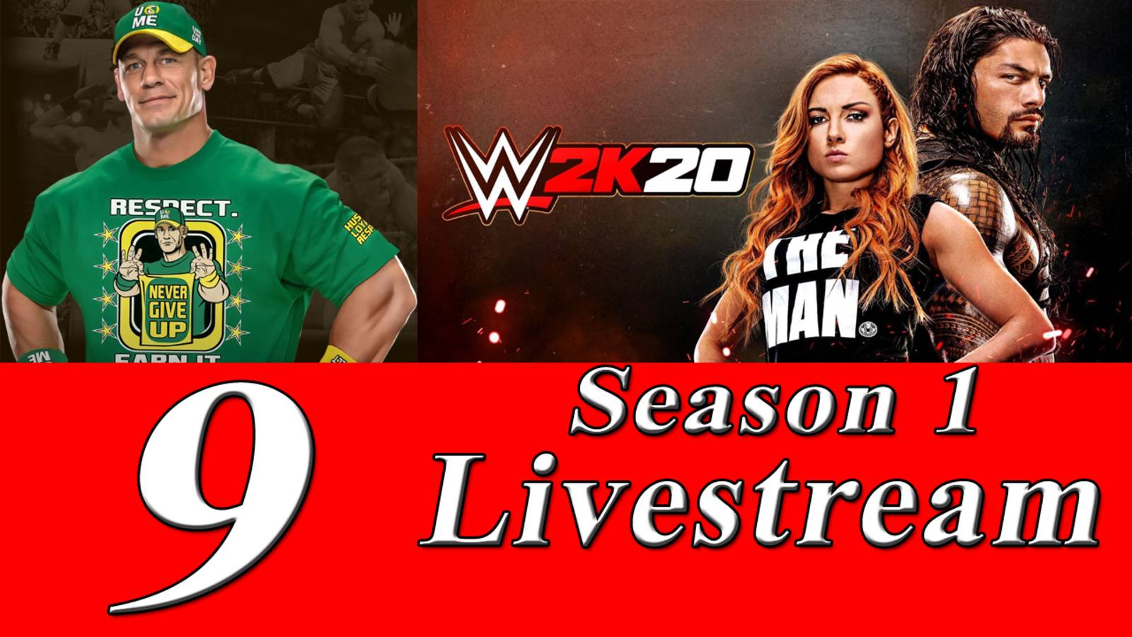 Соревновательный стрим by Captain Miller (WWE 2K20) №9 [SEASON 1]