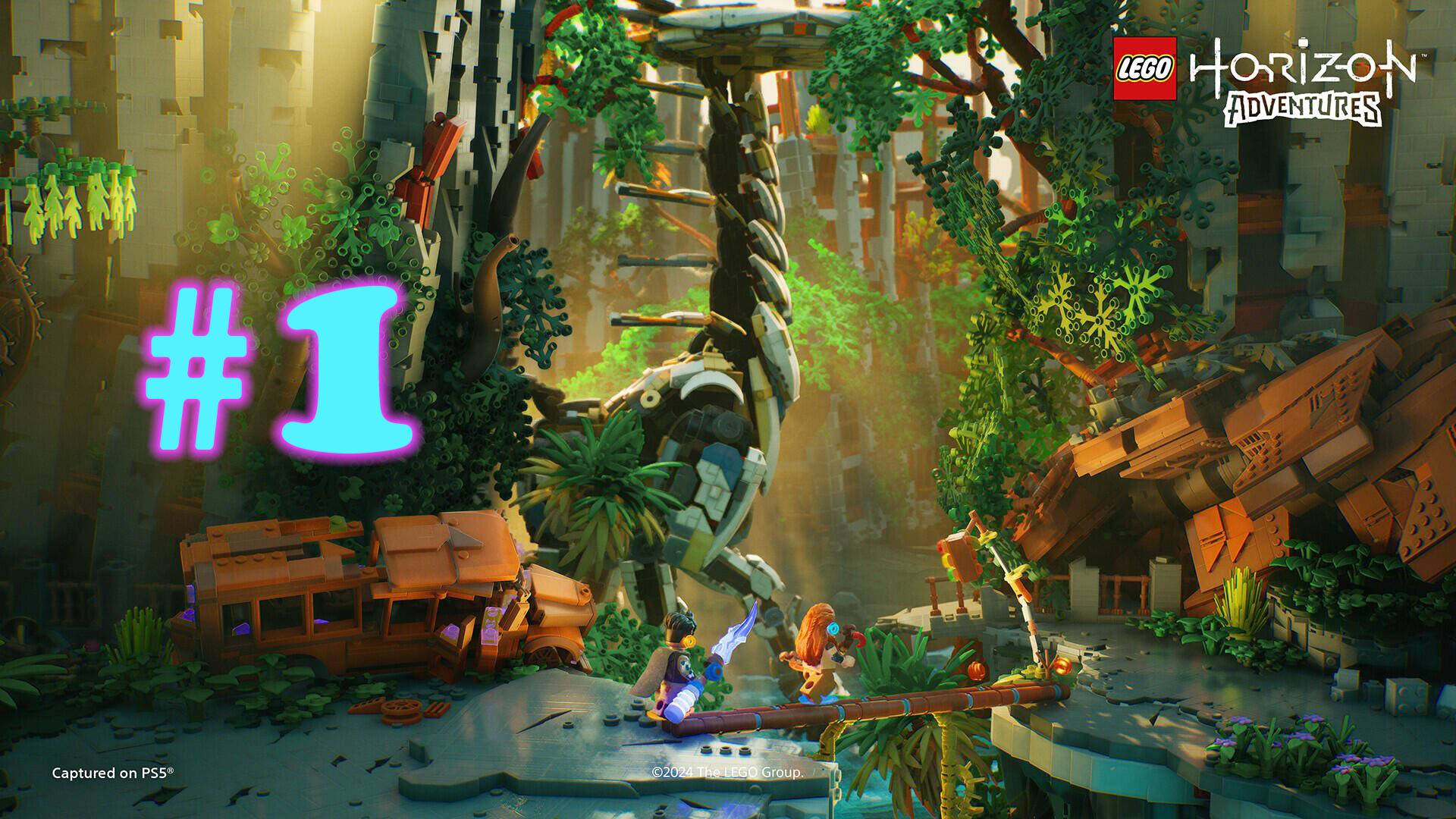 LEGO Horizon Adventures ➤ прохождение №1 | Спасение Нора | Голова в облаках | По следам сектантов |