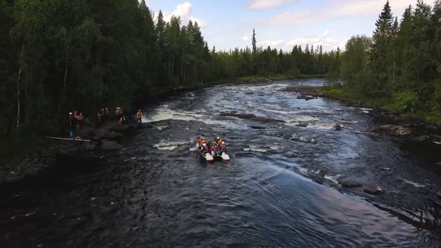 Река Кереть, порог Краснобыстрый