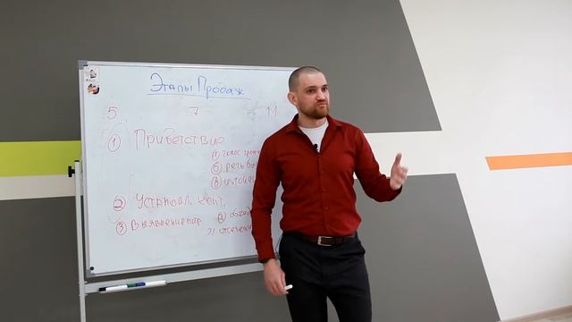 Этапы продаж