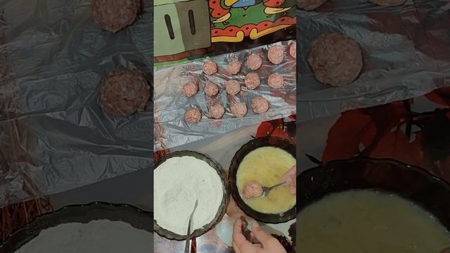 Ленивые пельмени.