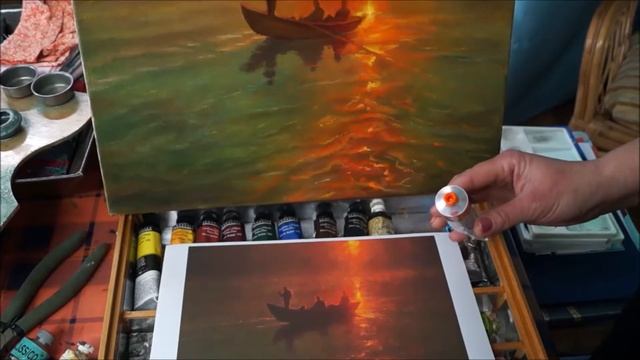 Как начать писать маслом. Обзор МАСЛЯНЫХ КРАСОК. Палитры растворители и холсты.