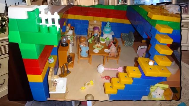 Домики из конструктора