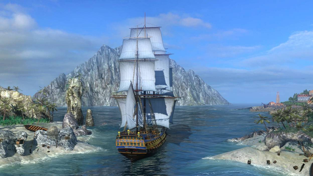 №2 Новые приключения в онлайн игре world of sea battle! WOSB ^‿^ Мне нравится!
