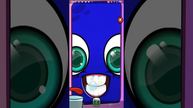 Чистка зубов в моу 7.