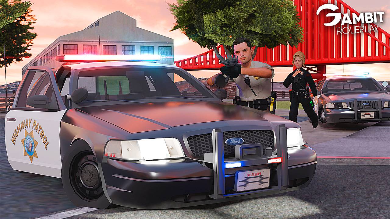 ПАТРУЛЬ в САМОМ КРИМИНАЛЬНОМ ГОРОДЕ САН-ФИЕРРО на GAMBIT RP в GTA SAMP